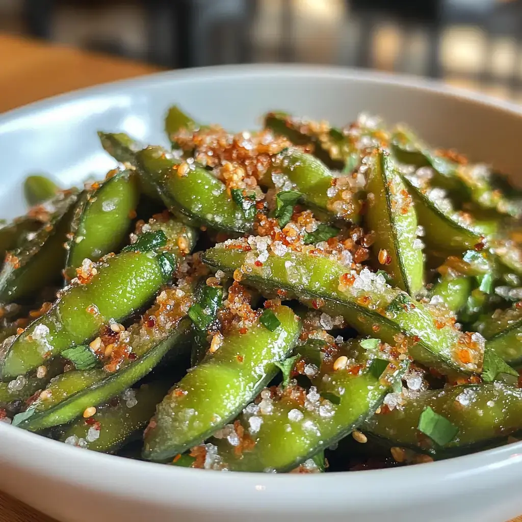 Edamame with Sea Salt Recipe - Recipe Flame
